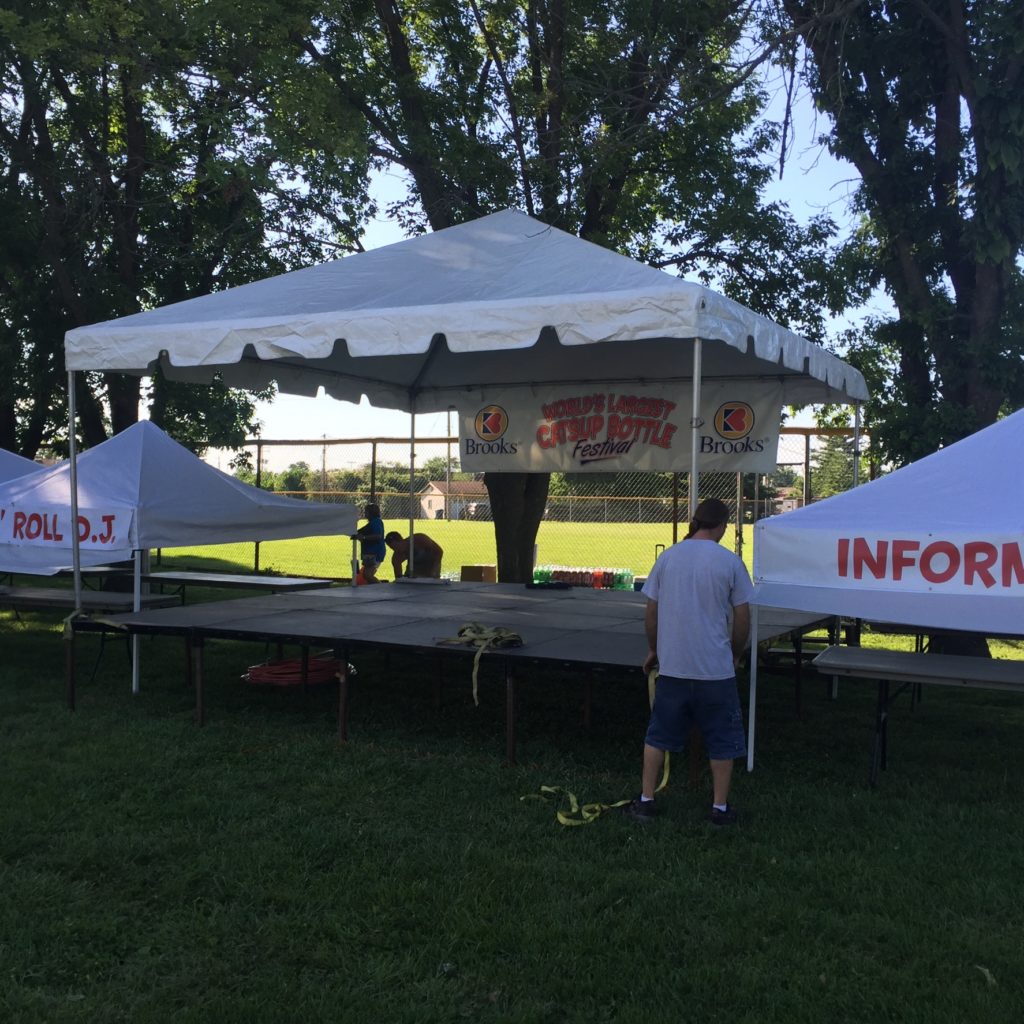 16 x 16 White Frame Tent | White Top Inc.